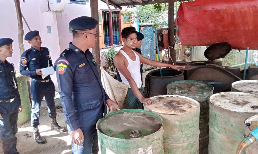 ရခိုင်ပြည်နယ် မောင်တောမြို့၌ မီးဘေးအန္တရာယ်ကြိုတင်ကာကွယ်နိုင်ရေးအတွက